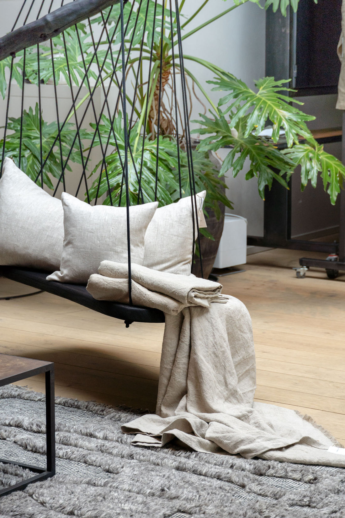 Burned Floating Divan by WDSTCK| Enter The Loft